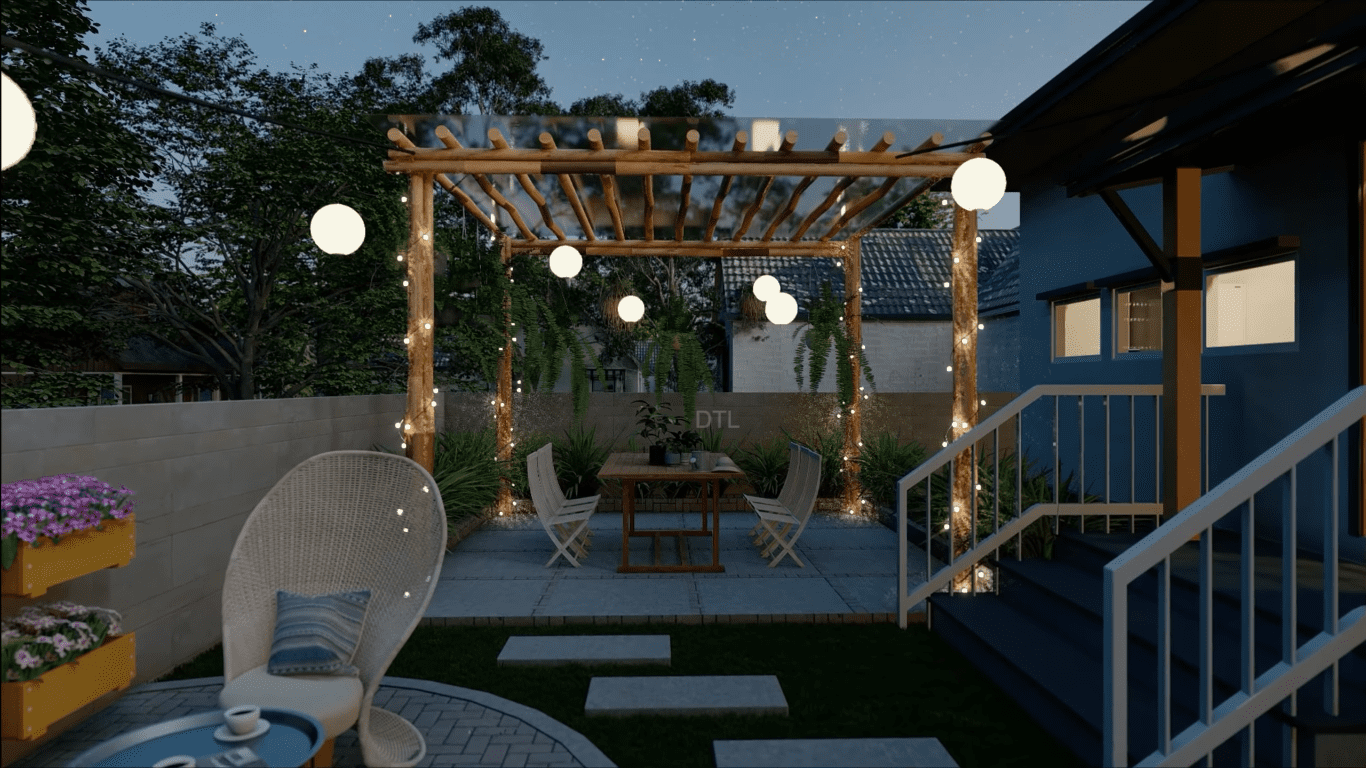 Relaxing and Functional Use of Small Space 9m x 8m - Dream Tiny Living