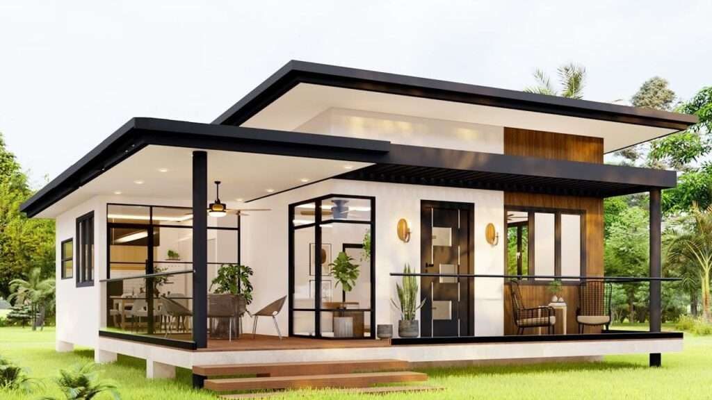 Small Farmhouse Design Idea 9m x 11m - Dream Tiny Living