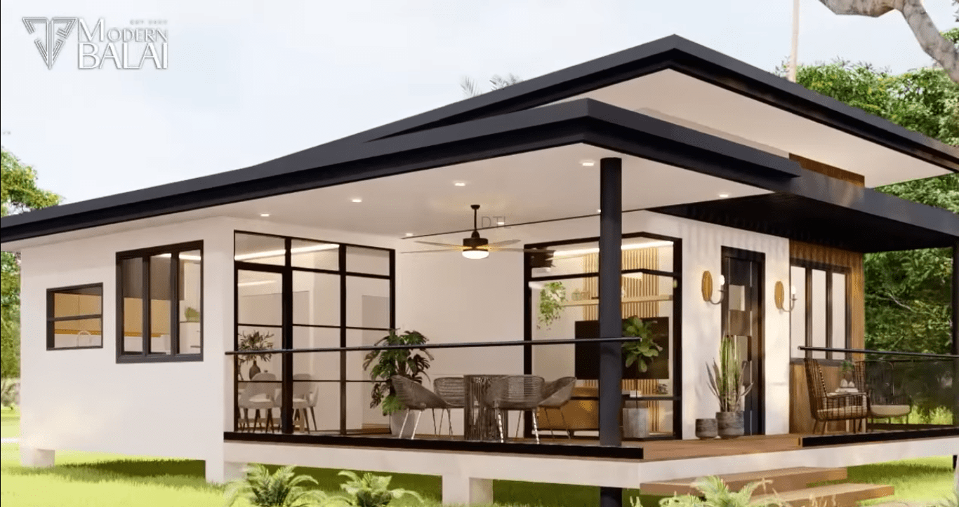 Small Farmhouse Design Idea 9m x 11m - Dream Tiny Living