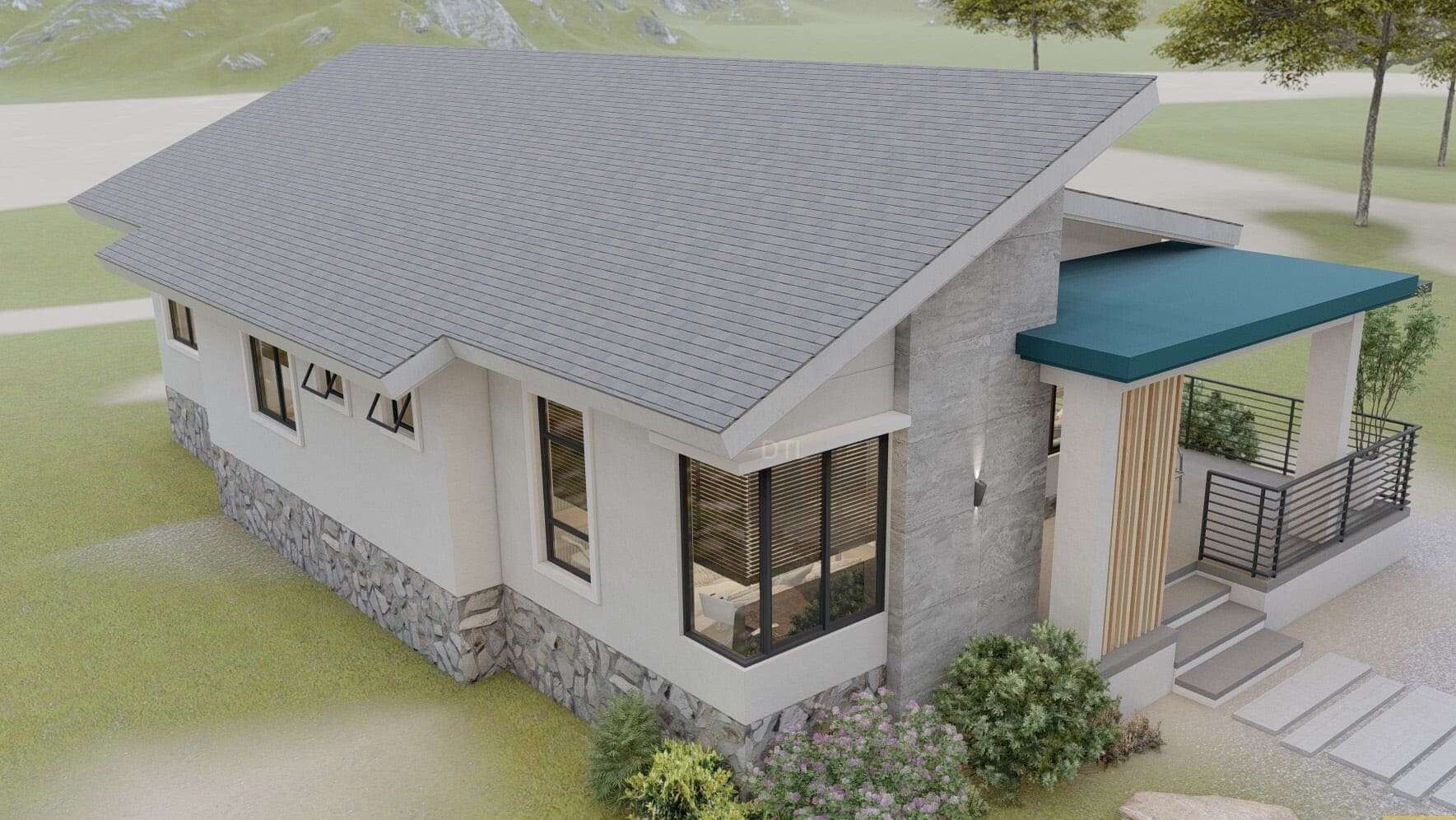 Tiny House Design Idea 8m x 12.5m - Dream Tiny Living