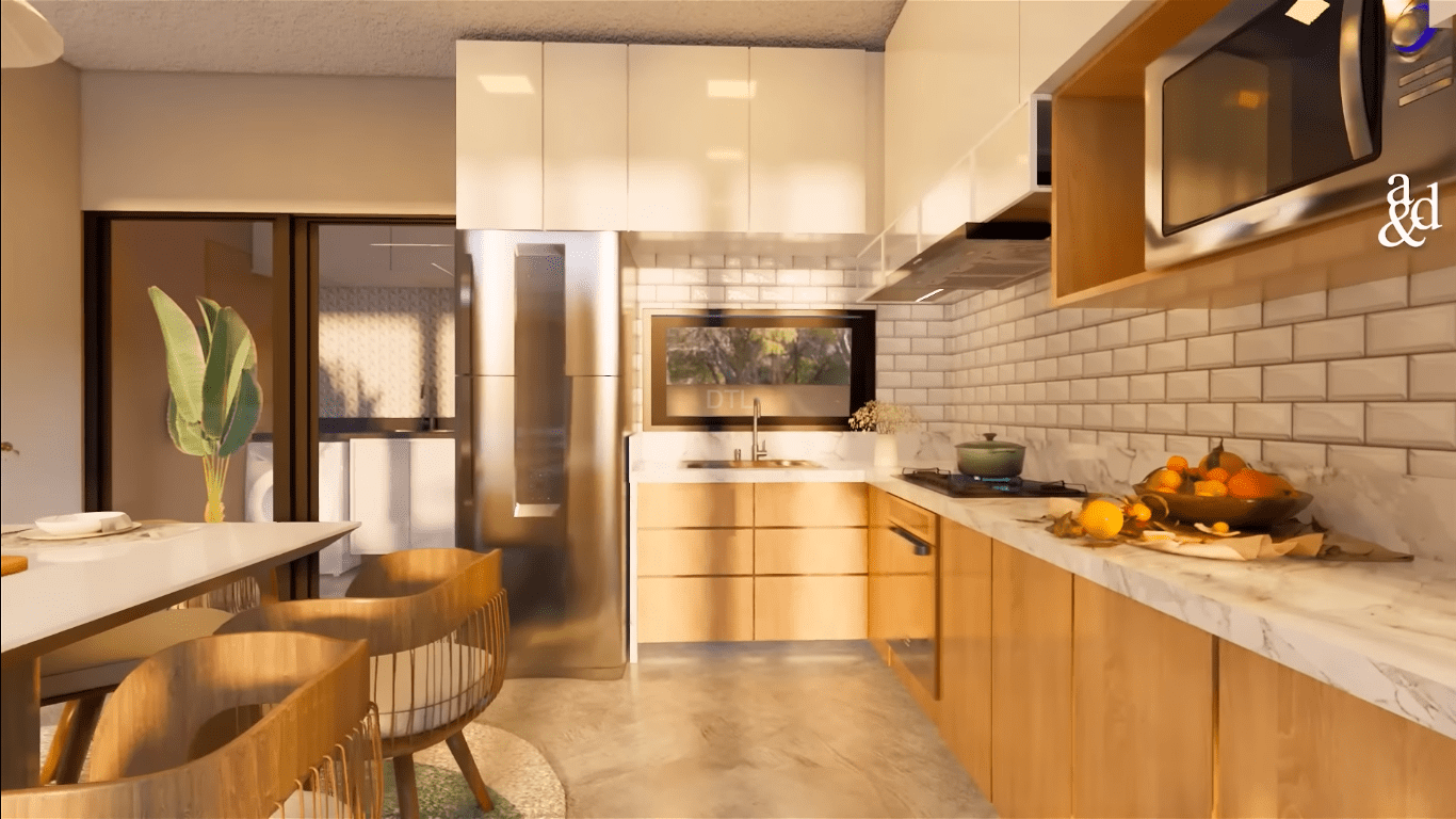 Tiny L-shaped House that is Cozy and Modern - Luxury House