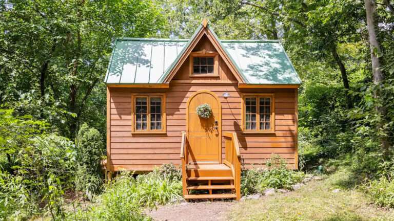 Tiny Cottage in a Magical Garden Setting - Dream Tiny Living