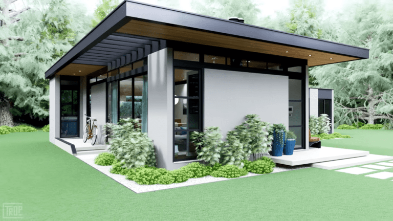 L-Shaped Tiny House in the Middle of Nature - Dream Tiny Living