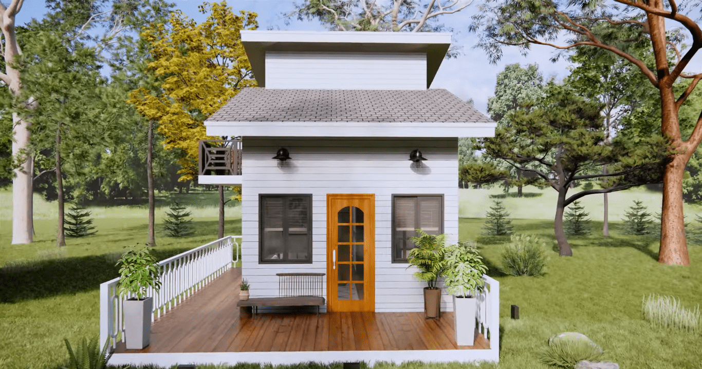 Unique Loft Type Tiny House 4m X 6m Dream Tiny Living