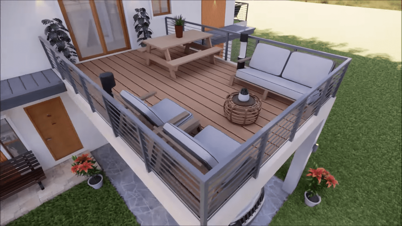 Comfortable Tiny House Design 4m x 12m - Dream Tiny Living