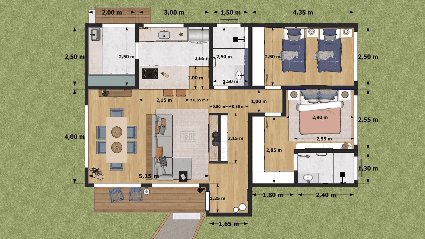 Simple Outside - Modern Inside Tiny Cottage - Dream Tiny Living