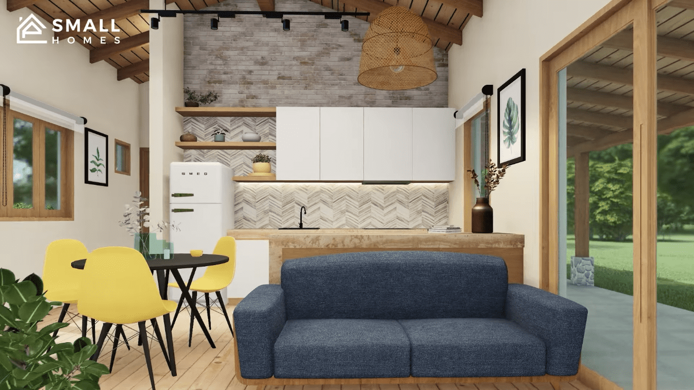 Tiny Cottage with a Rustic and Cozy Style - Dream Tiny Living