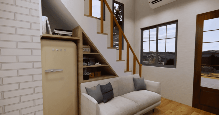 Amazing Tiny House with Bedroom Loft 3m x 6m - Dream Tiny Living