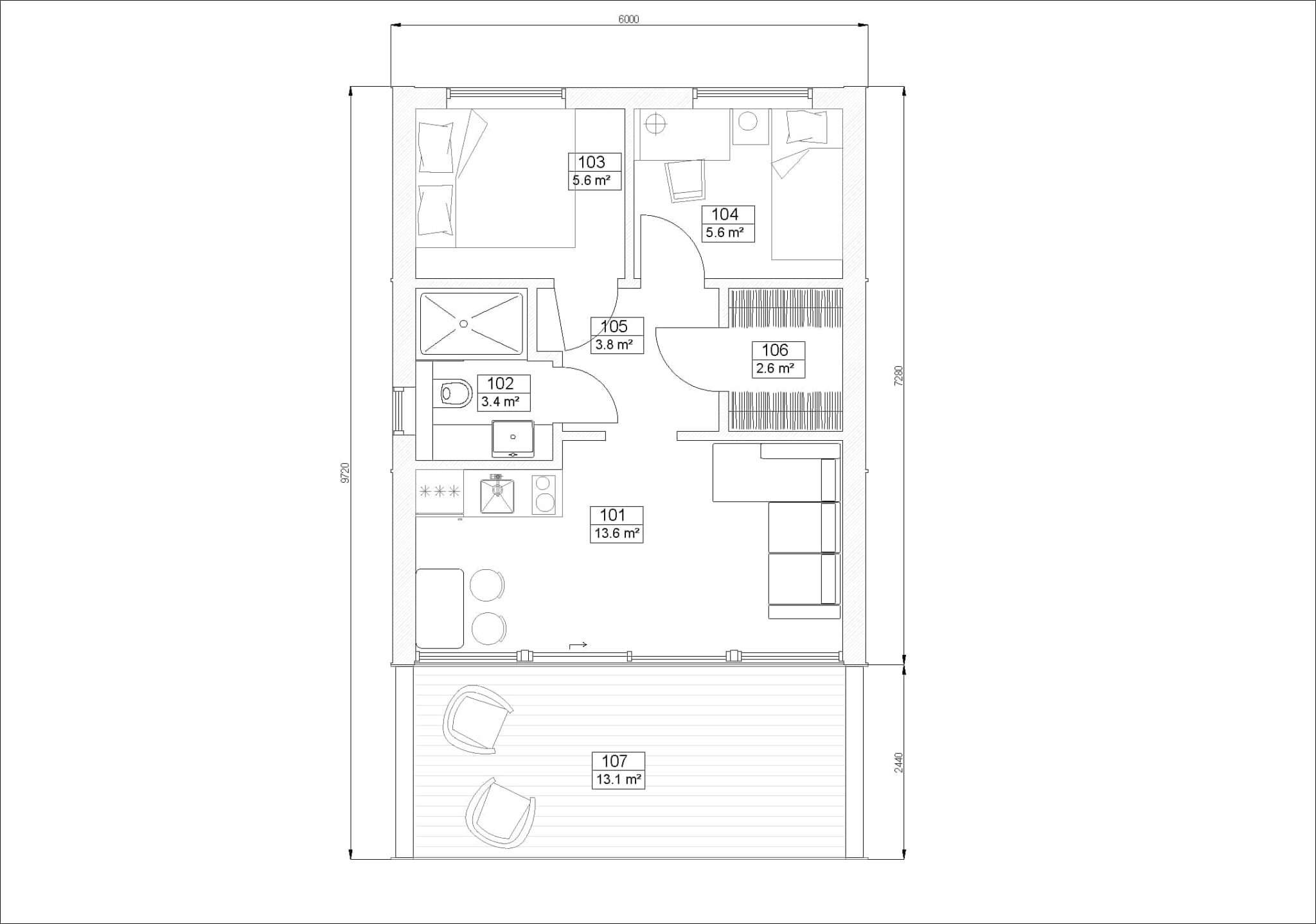 O2M Plus Tiny Modular House - Dream Tiny Living