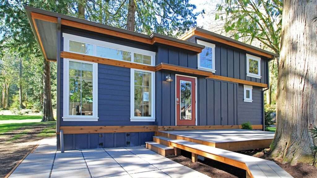 Salish Tiny House with Big Windows - Dream Tiny Living