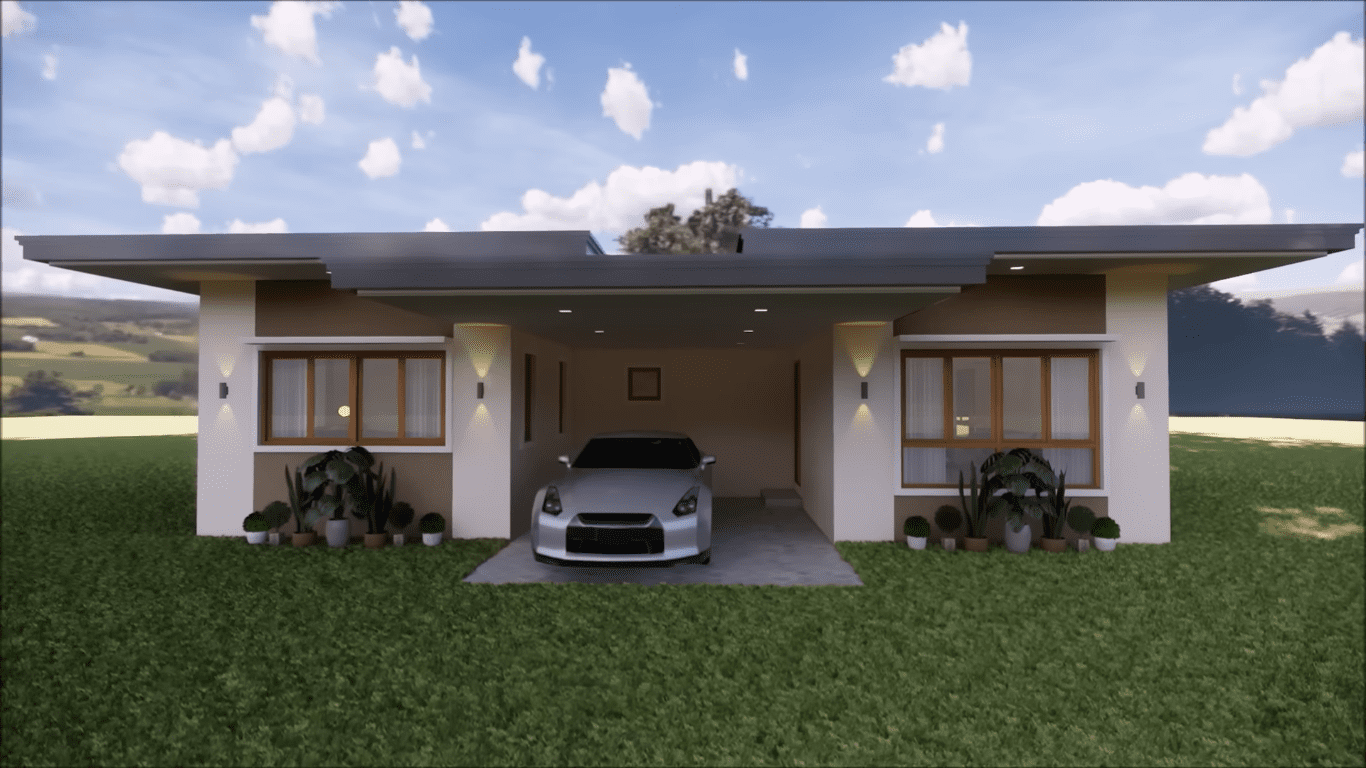 Astonishing Bungalow-Type Small House Design - Dream Tiny Living