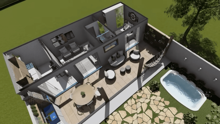 Beautiful and Very Cool Tiny House Design - Dream Tiny Living