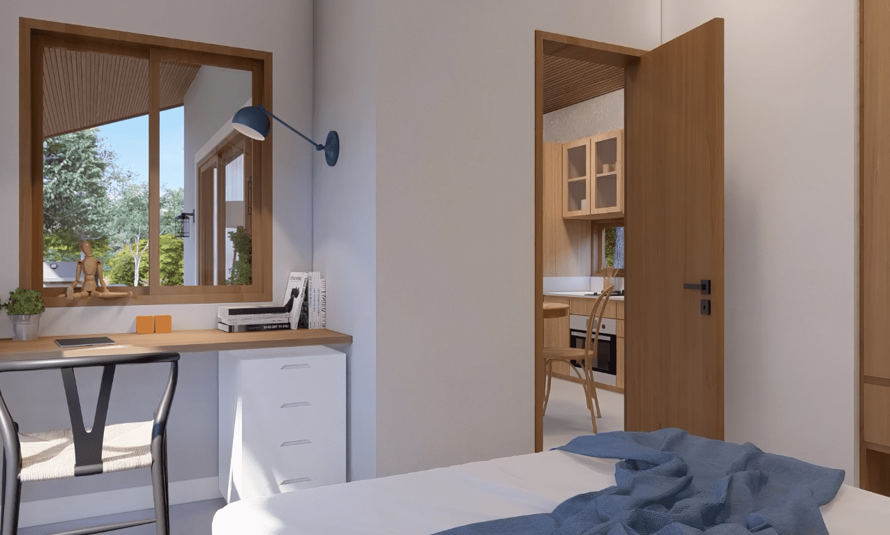 Comfortable and Practical Small House 45 sqm - Dream Tiny Living