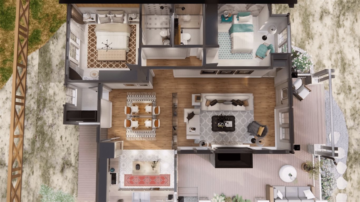 Fascinating Tiny House Design with Stunning Exterior - Dream Tiny Living