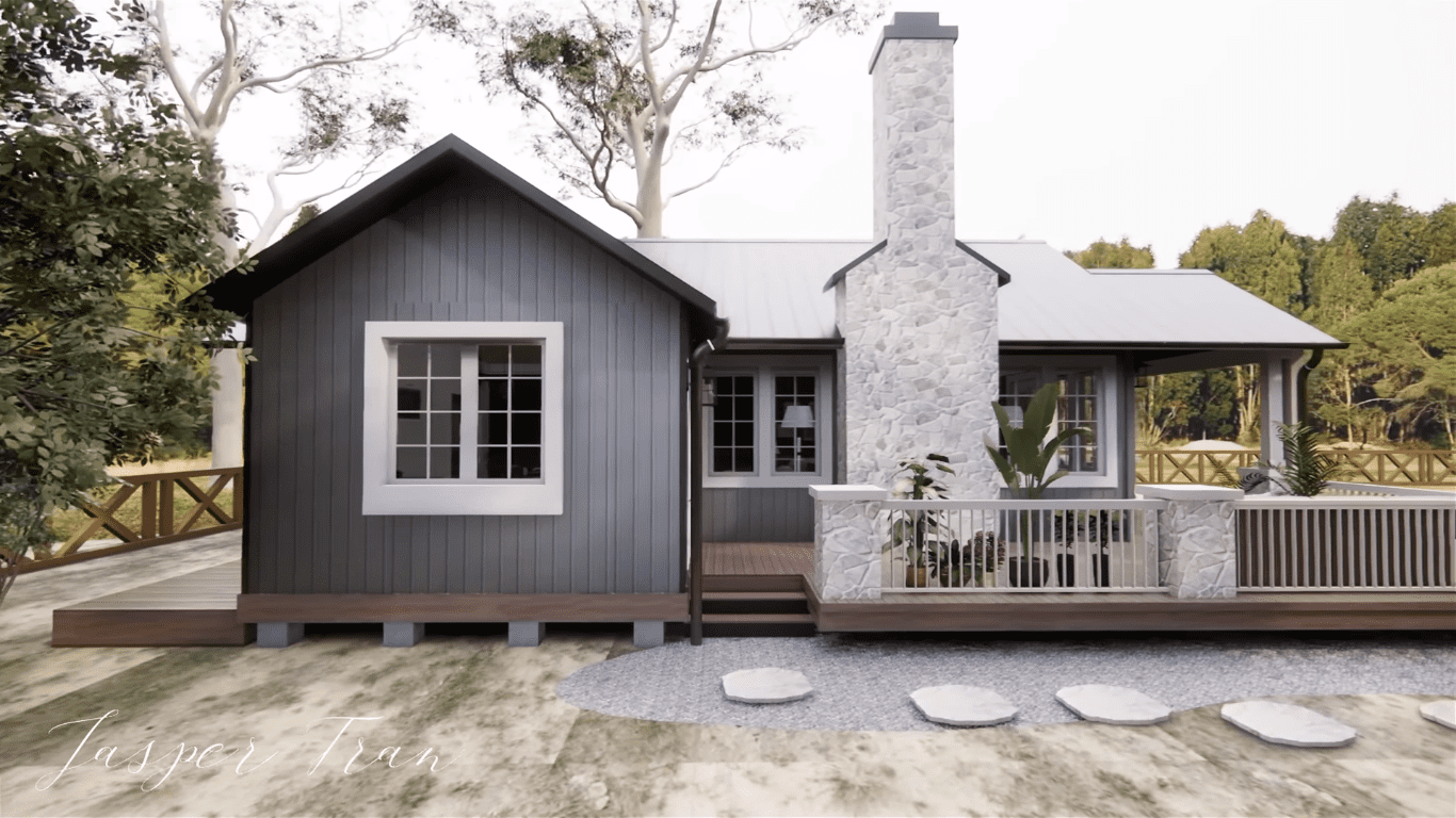 Fascinating Tiny House Design with Stunning Exterior - Dream Tiny Living
