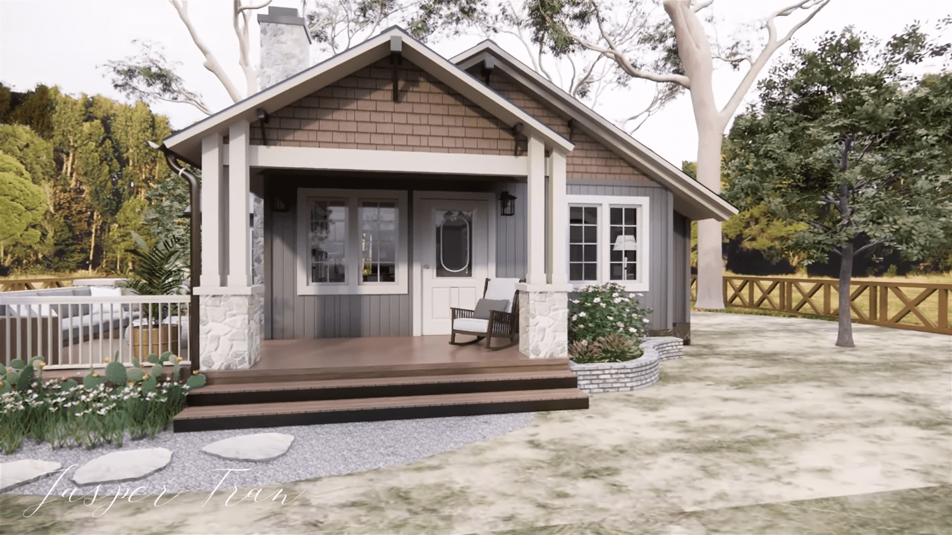 Fascinating Tiny House Design with Stunning Exterior - Dream Tiny Living