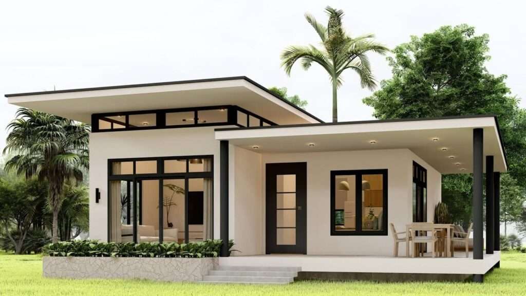 Small Farmhouse Design Idea 10m x 11m - Dream Tiny Living