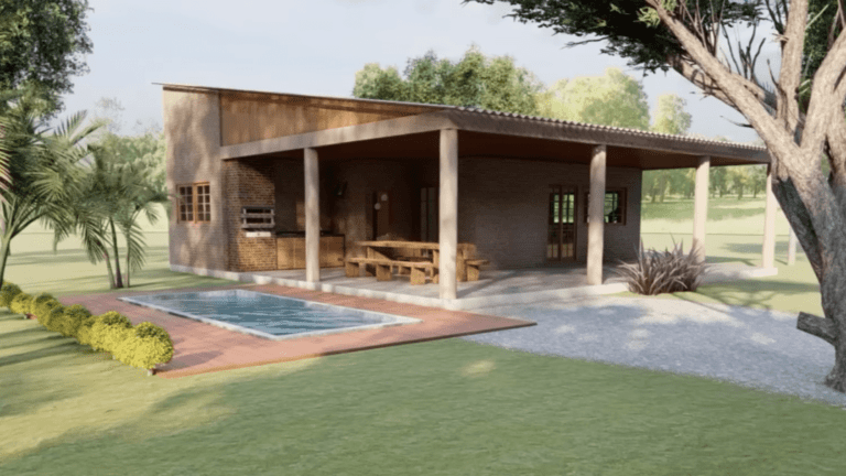 Two-Bedroom Rustic Brick Cottage - Dream Tiny Living