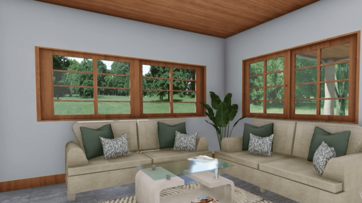 Two-Bedroom Rustic Brick Cottage - Dream Tiny Living