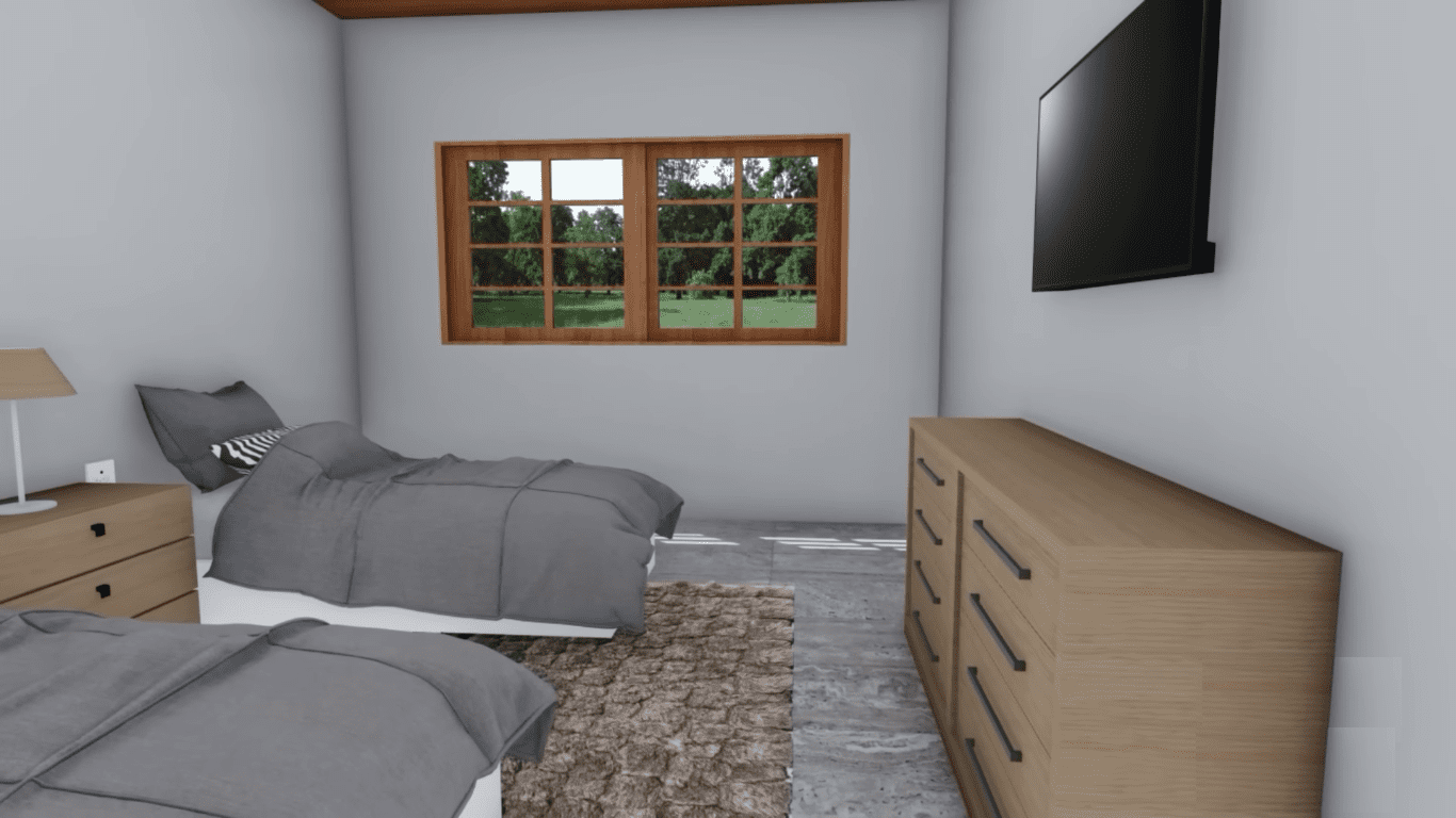 Two-Bedroom Rustic Brick Cottage - Dream Tiny Living