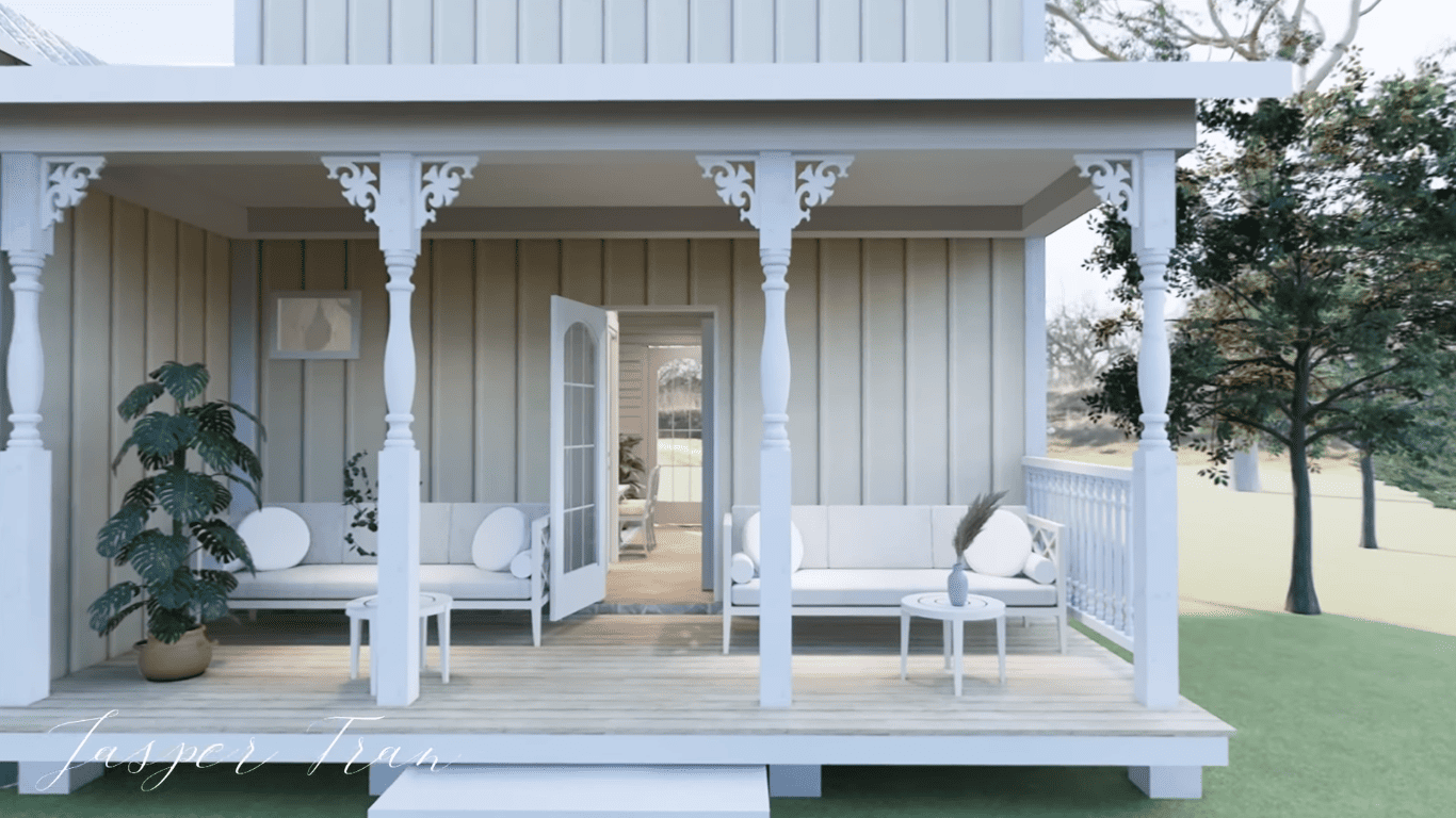 Cute Little Farmhouse 6m x 5m - Dream Tiny Living