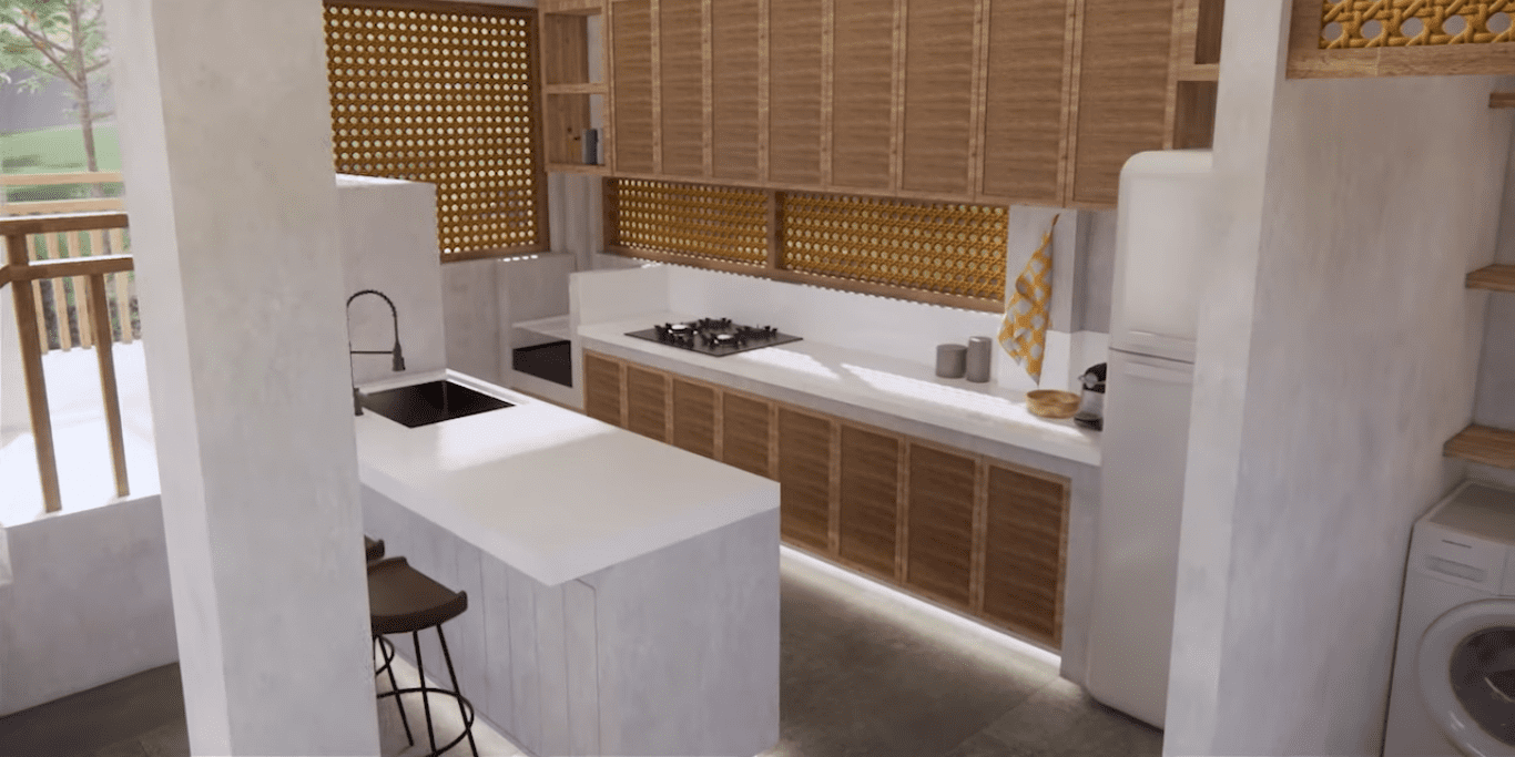 Modern Two Storey Small House 8.8m x 10m - Dream Tiny Living