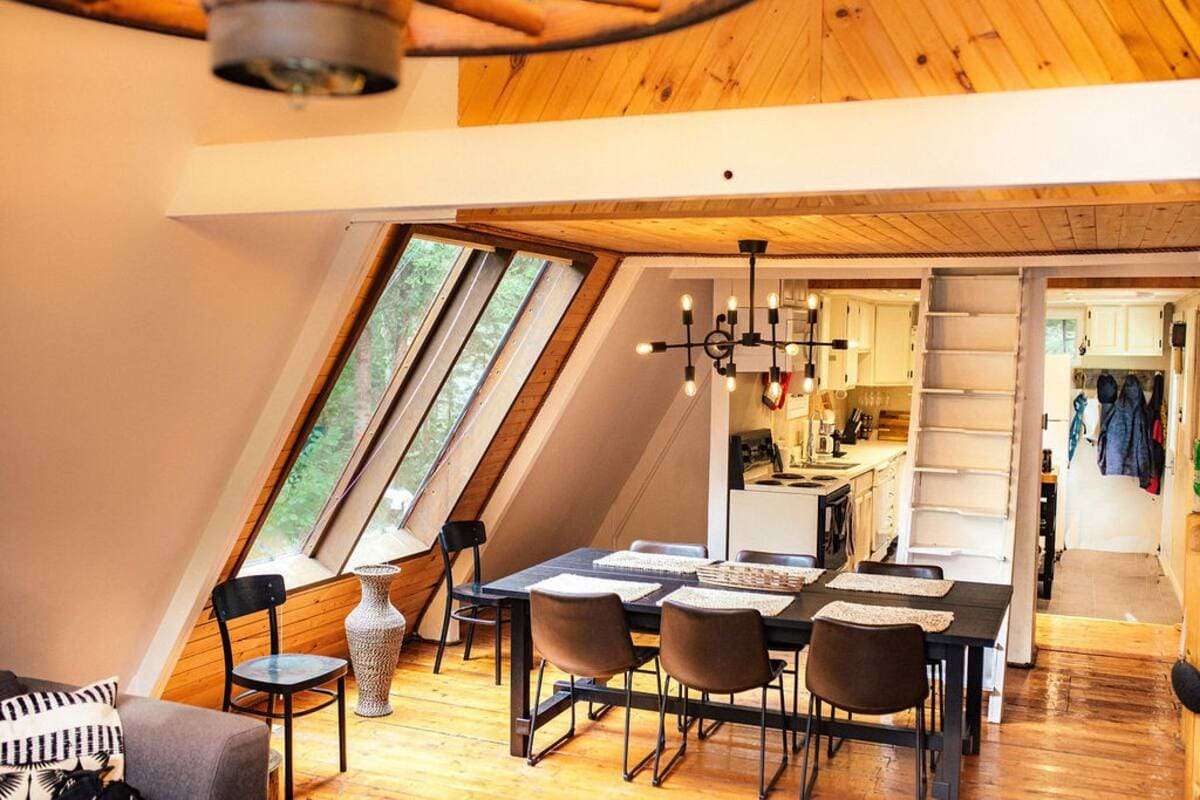 Rustic and Special A-Frame Cabin - Dream Tiny Living