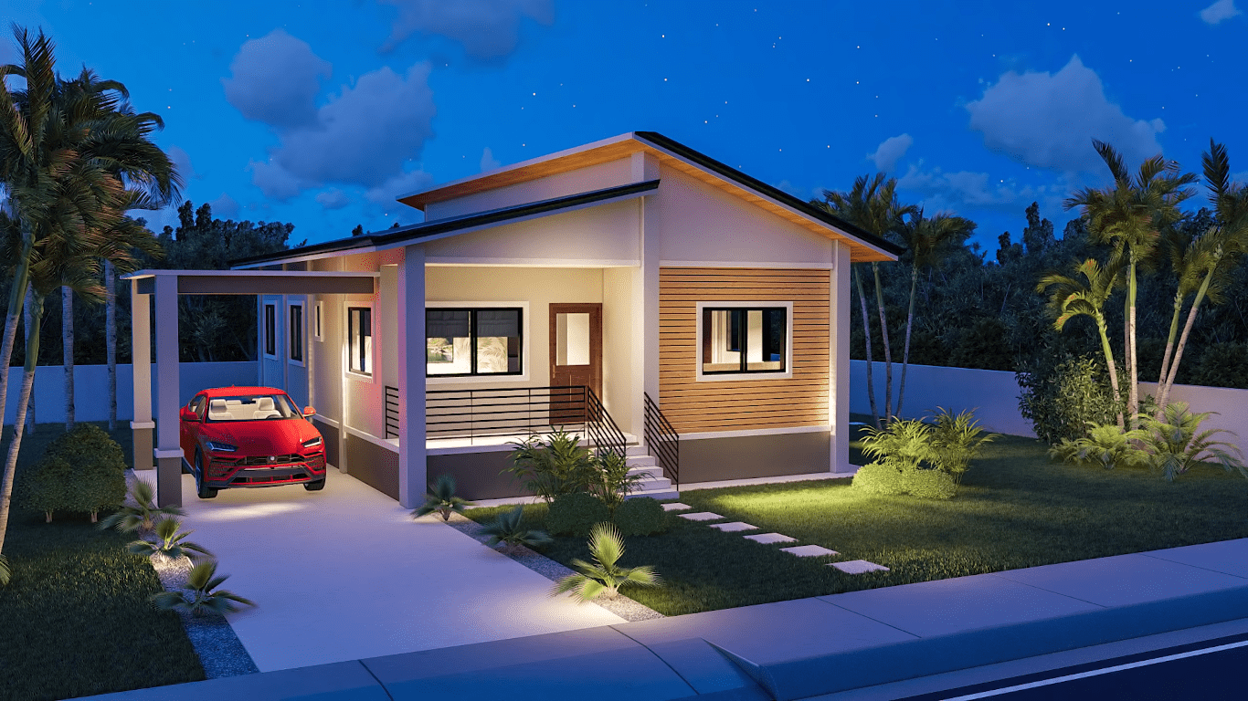 A Simple Small House Design 90 Sqm - Dream Tiny Living