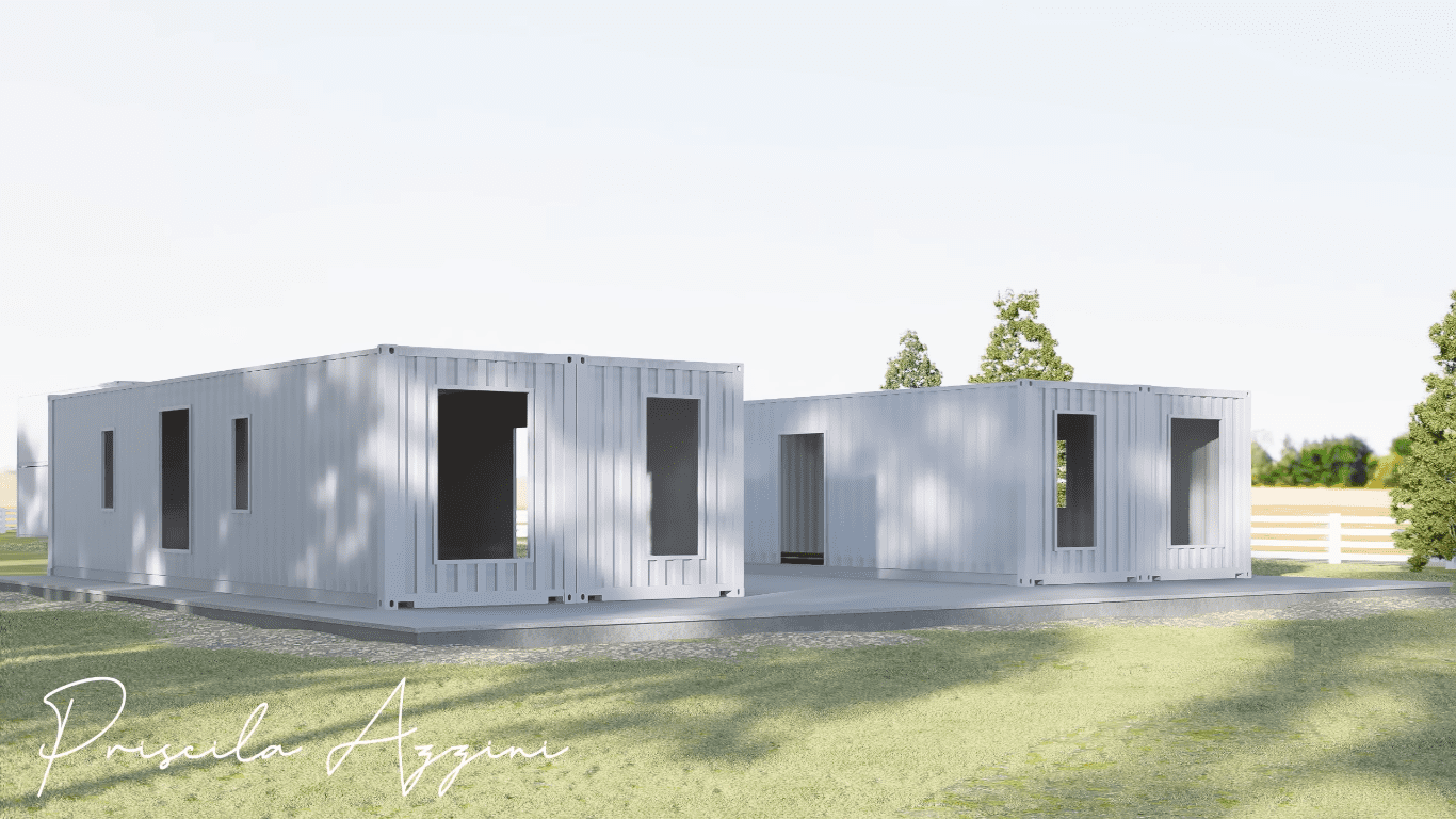 Container House Designed for Large Families - Dream Tiny Living