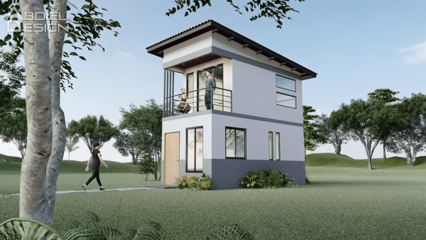 Small and Cool House Design 3m x 6m - Dream Tiny Living