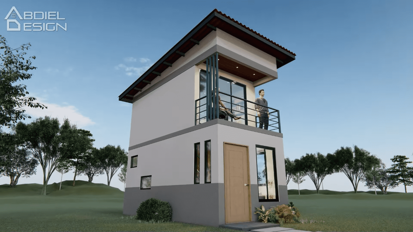 Small and Cool House Design 3m x 6m - Dream Tiny Living