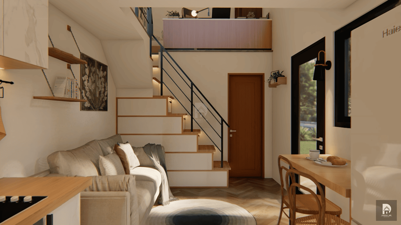 Container House Design with 2 Loft Bedrooms - Dream Tiny Living