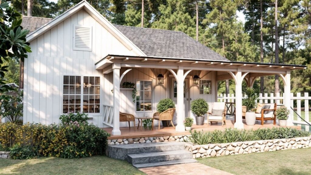 Cozy and Elegant Small Farmhouse - Dream Tiny Living