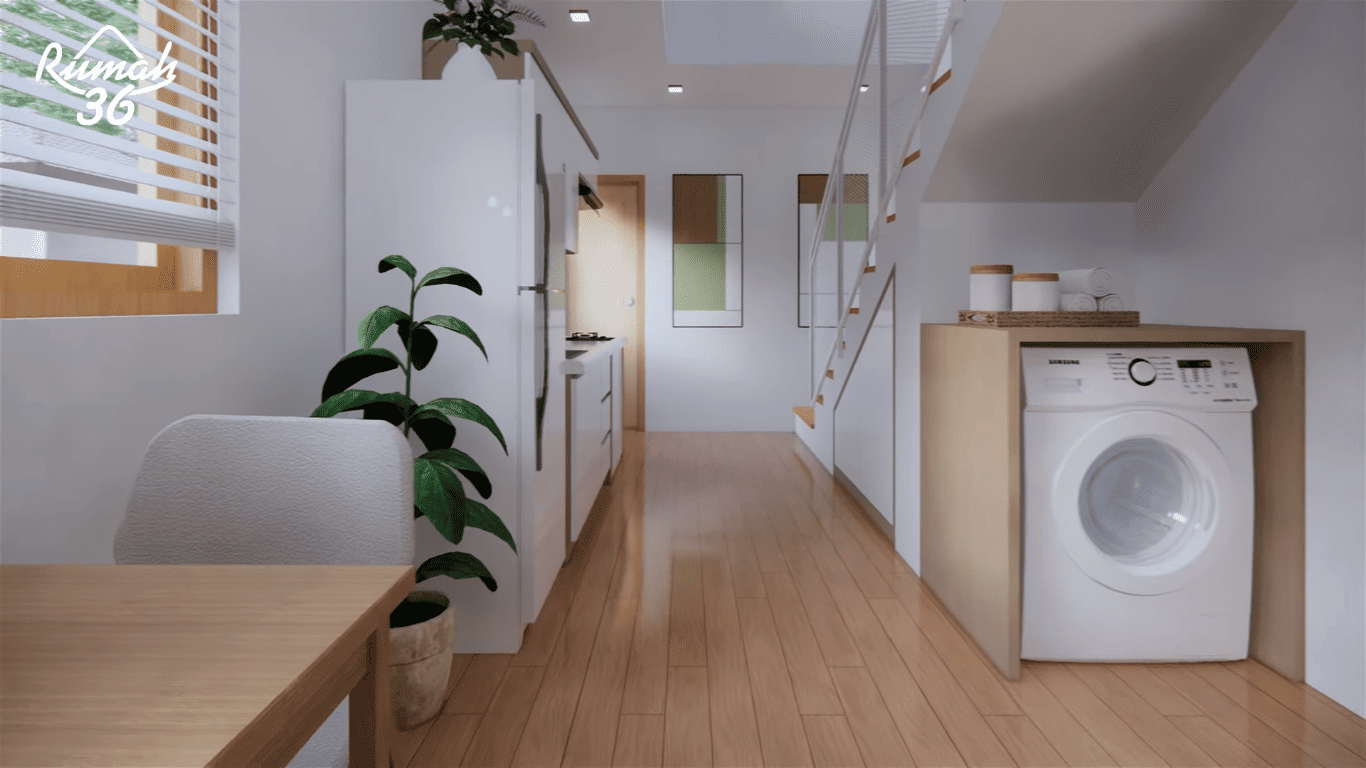 Modern Minimalist Two Storey House Design 3m x 10m - Dream Tiny Living