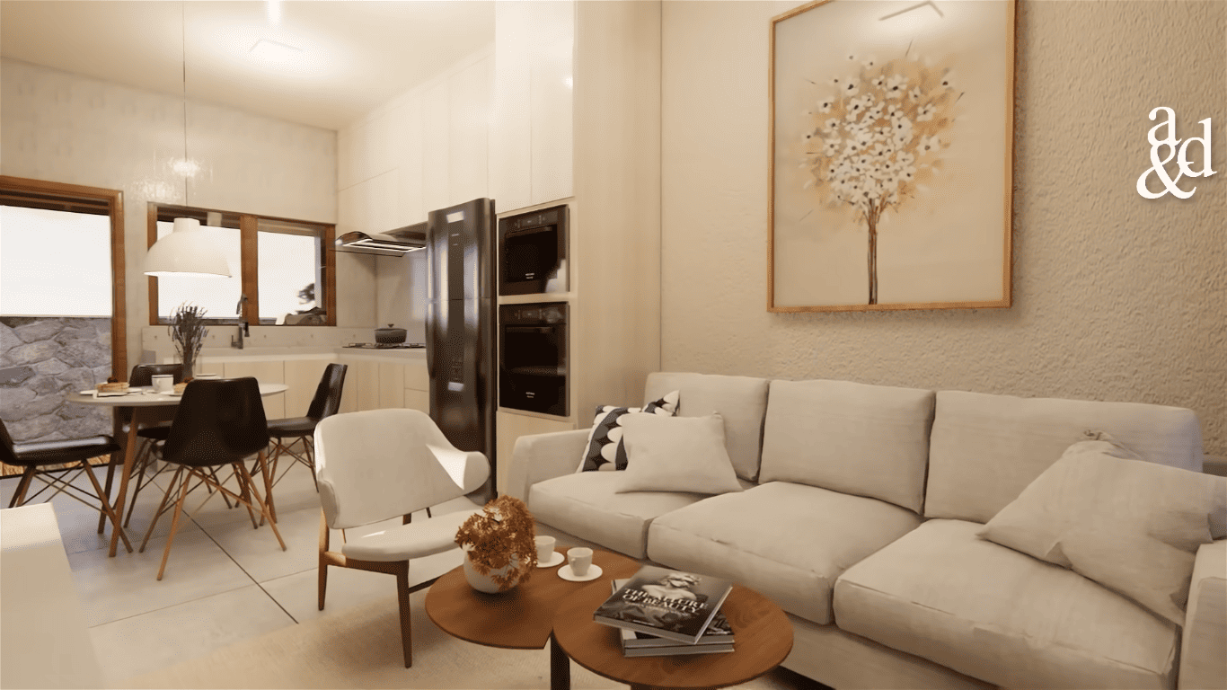 Modern and Stunning Small House Design 76 sqm - Dream Tiny Living